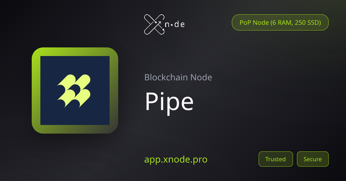 Pipe Node | xNode | xNode